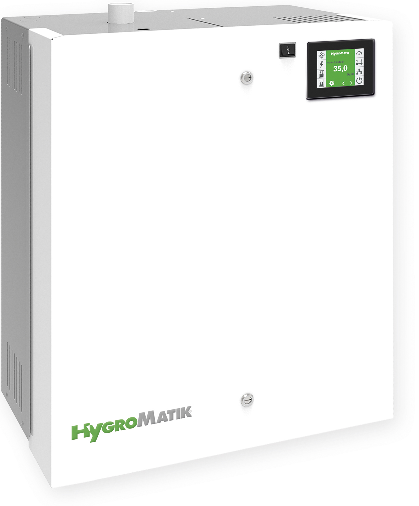 Ministeam E: Dezentraler Raumluftbefeuchter von Hygromatik | Haustec