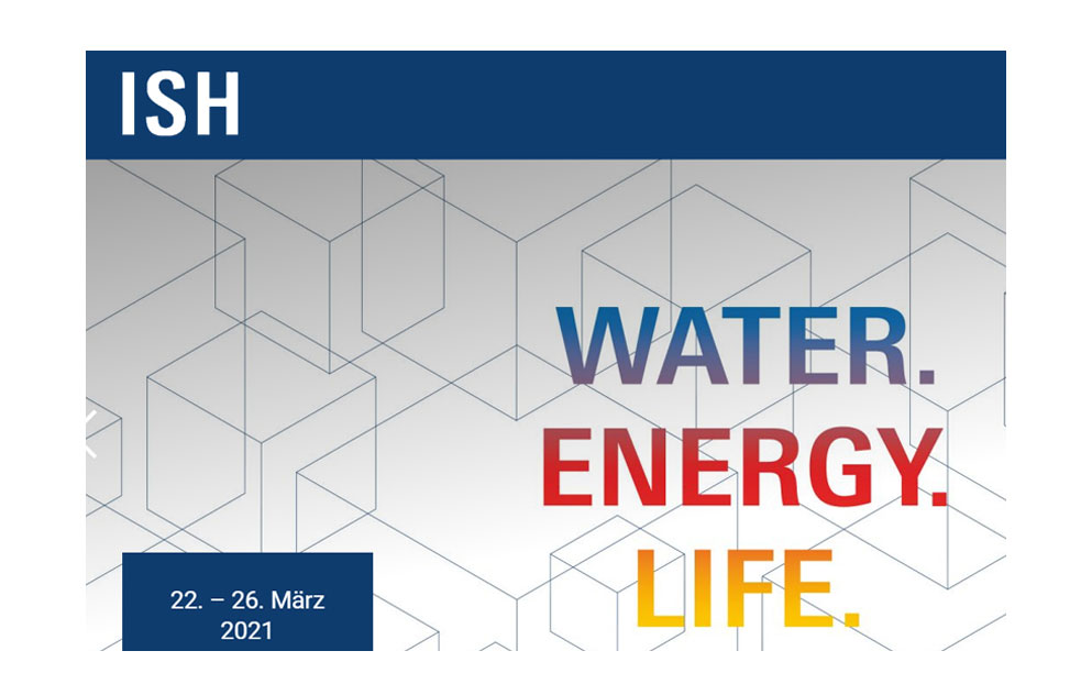 ISH 2021 wird hybrid: Messe in Frankfurt und online | Haustec