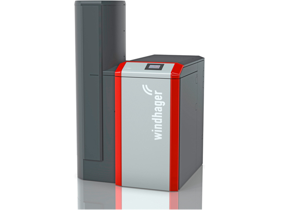 In 4 Leistungsgrößen: Pellet-Brennwertheizkessel von Windhager | Haustec