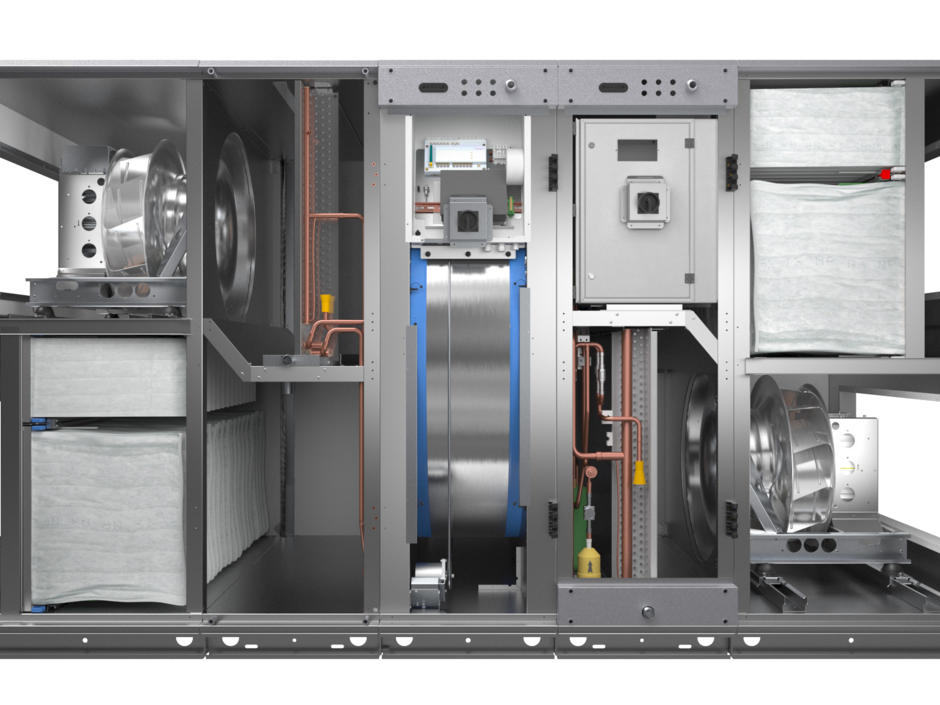 Lüftungsgerät und Wärmepumpe GOLD F RX/HC von Swegon | Haustec