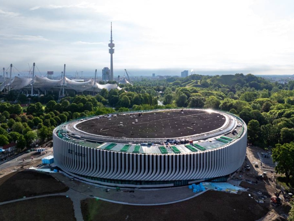 Fränkische: 100 Kilometer Rohrsysteme für Münchner SAP Garden | Haustec