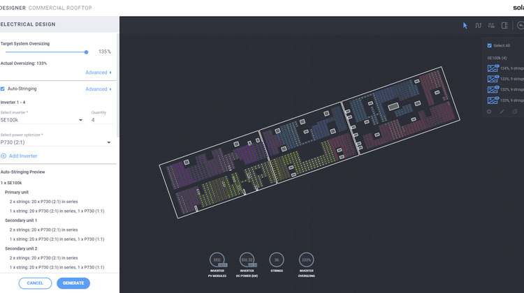 SolarEdge: Gewerbeanlagen planen mit dem PV-Design-Tool | Haustec