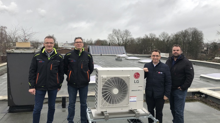 LG installiert Mini VRF-Klimaanlage mit R32 | Haustec