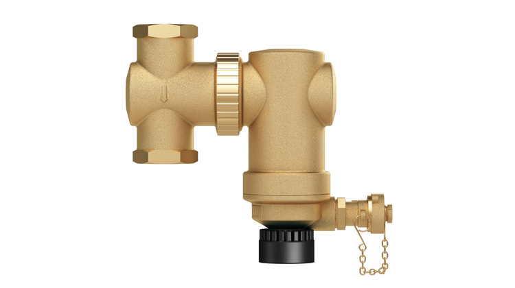 Stufenlos drehbarer Abscheider Reflex Twist | Haustec