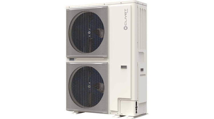 Clivet Edge Eo 2.0-EXC: Kompakte und leise Luft-Wasser-Wärmepumpe | Haustec