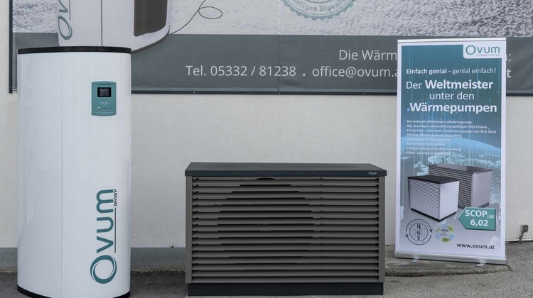 Ovum Heiztechnik: ACP-Luftwärmepumpe mit SCOP von 6,02 | Haustec