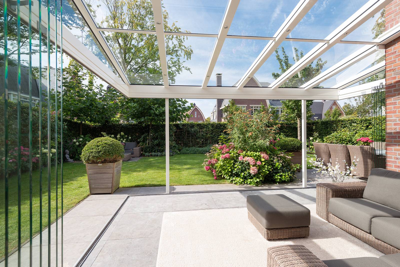 Vielseitiges Terrassendach: SDL Atrium von Solarlux | Haustec