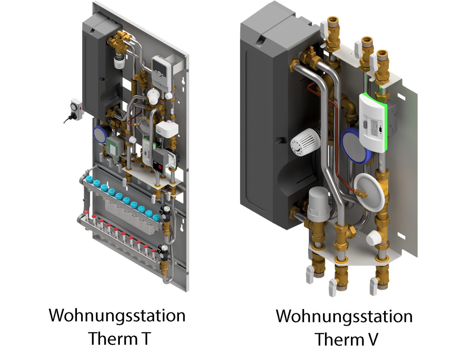 Individuell konfigurierbar: Therm Wohnungsstationen von PEWO | Haustec