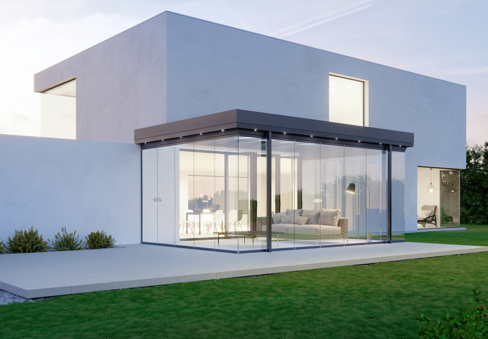 Solarlux Acubis: Flachdach in puristischem Design | Haustec