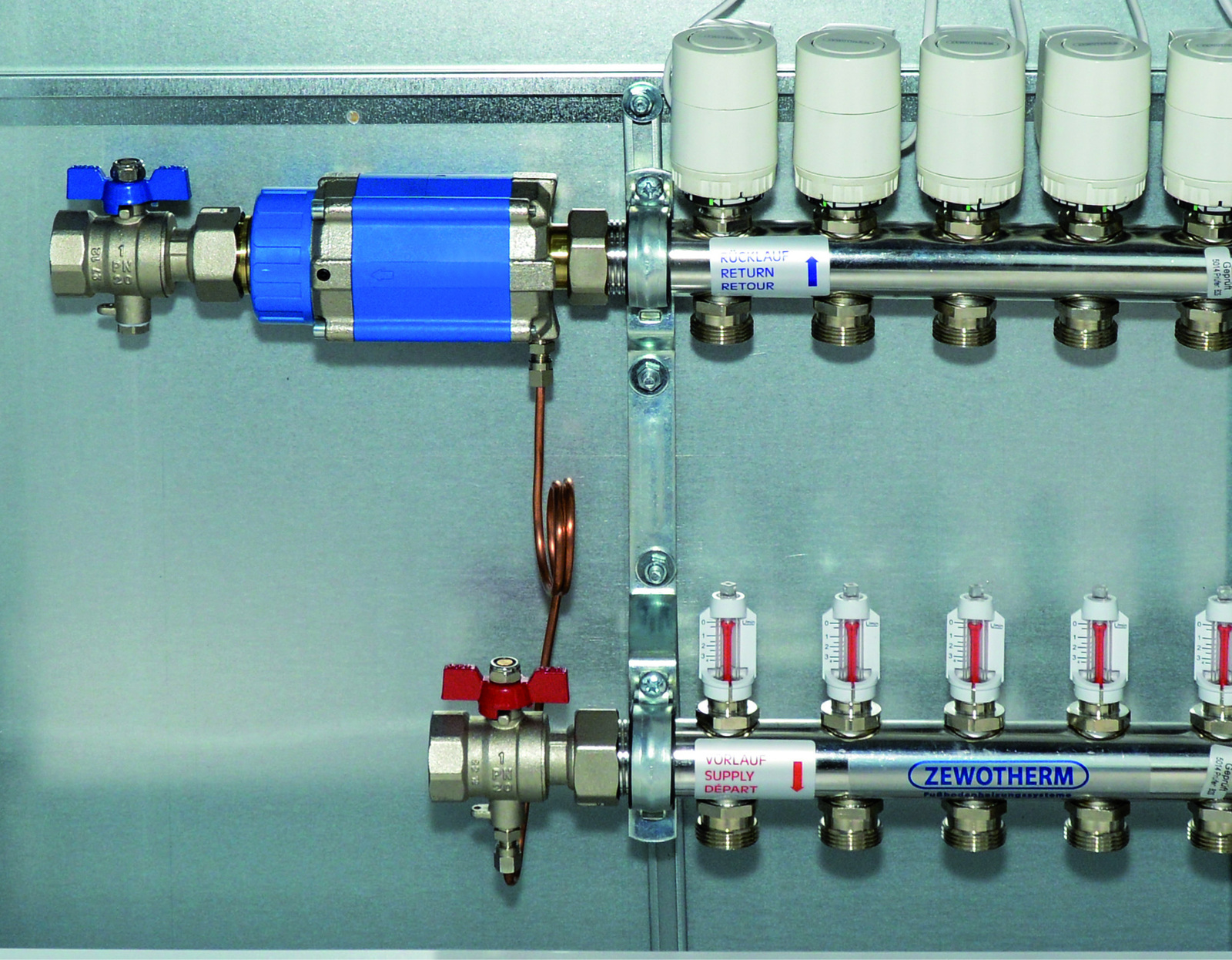 Zewotherm: Dynamisches Regelventil für Flächenheizsysteme | Haustec