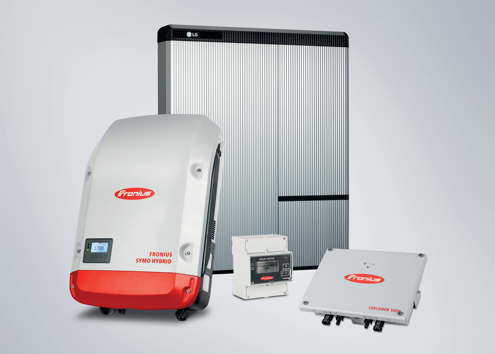 Fronius: Einphasiger Hybrid-Wechselrichter GEN24 Plus | Haustec