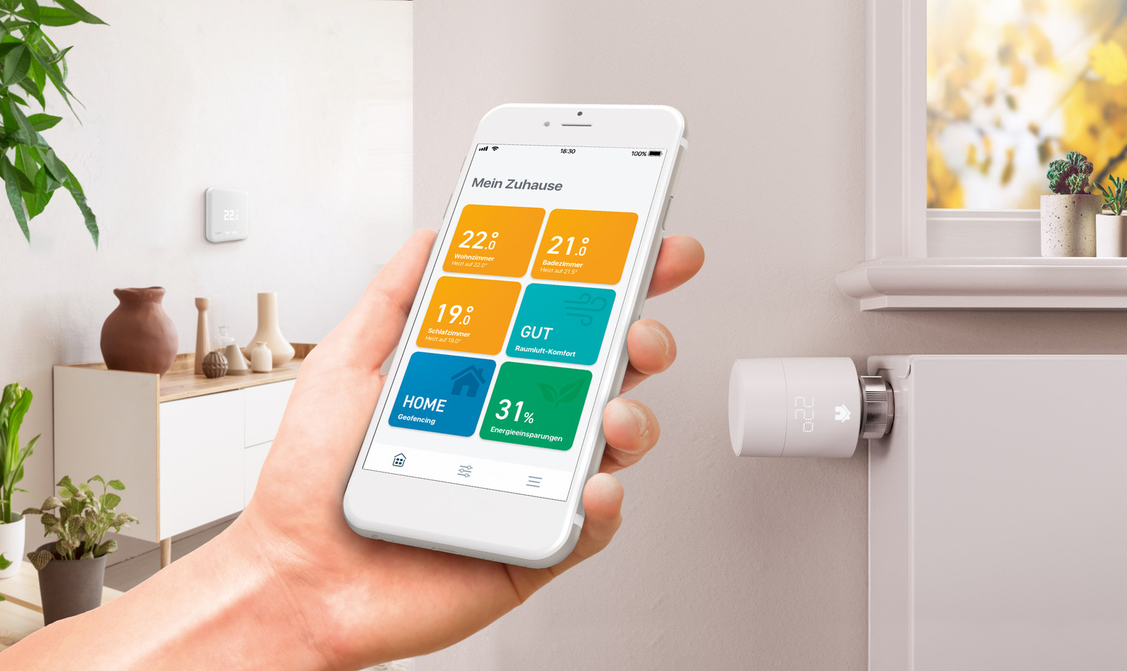 App und Raumluft-Komfort Skill von tado° sorgen für einfachere ...