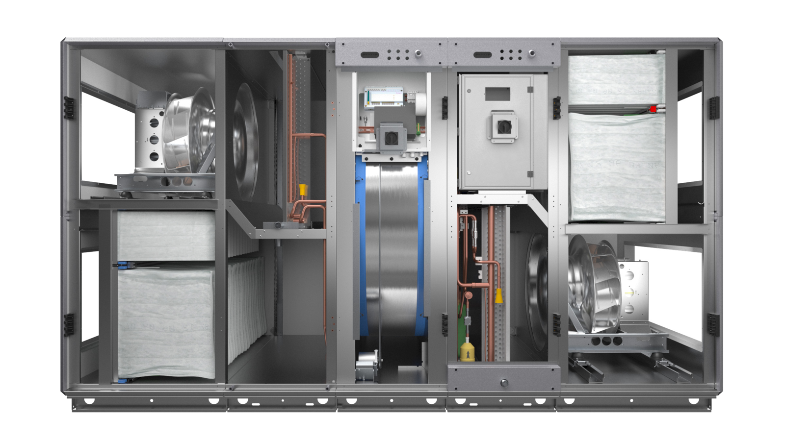 Lüftungsgerät und Wärmepumpe GOLD F RX/HC von Swegon | Haustec