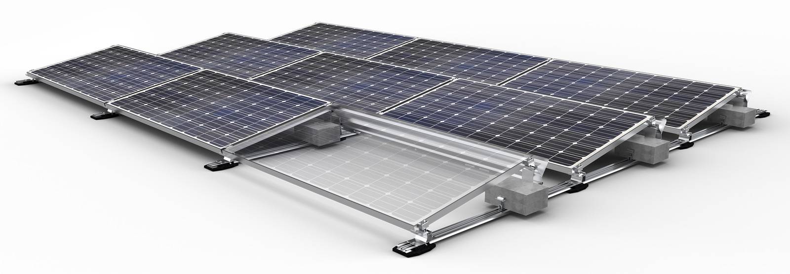 Aerocompact: Vormontierbare PV-Montagesysteme für Flachdächer | Haustec