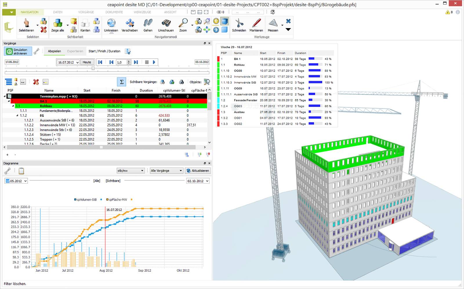 4D und 5D-BIM Software: Zeiten und Kosten immer im Blick | Haustec