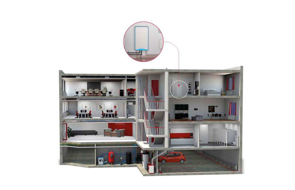 Flamcomat: Druckhaltung mit integrierter Nachspeisung und Entgasung ...