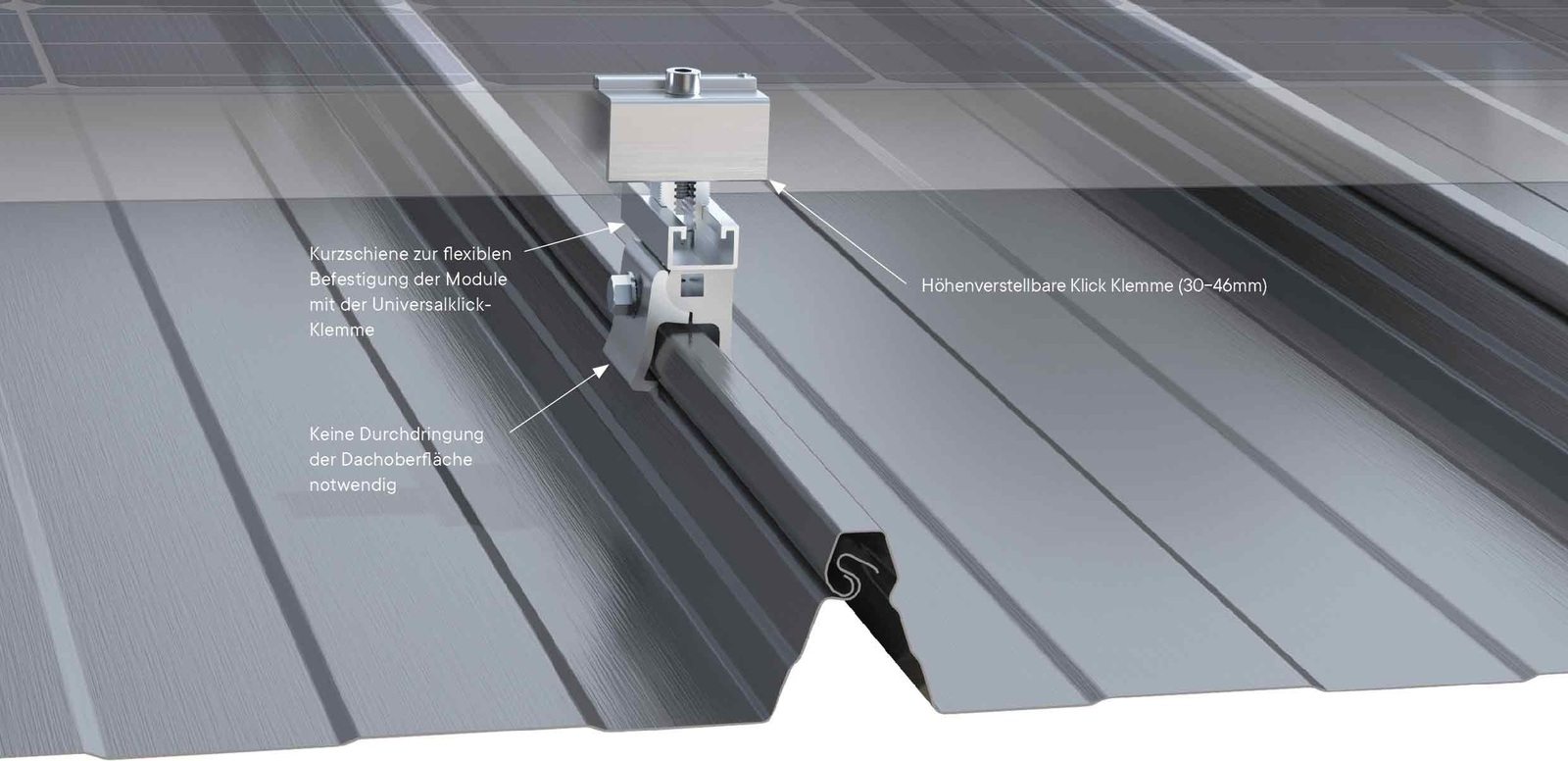 PV-Anlagen auf Falzblechdach mit Gleitfalzklemmen montieren | Haustec