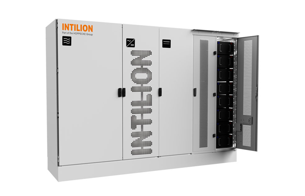 Intilion: Modularer Indoor-Gewerbespeicher Scalestac | Haustec