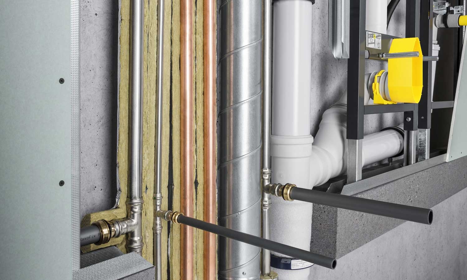 Kunststoff-Rohrleitungssystem Raxofix: Brandschutz entscheidend für ...