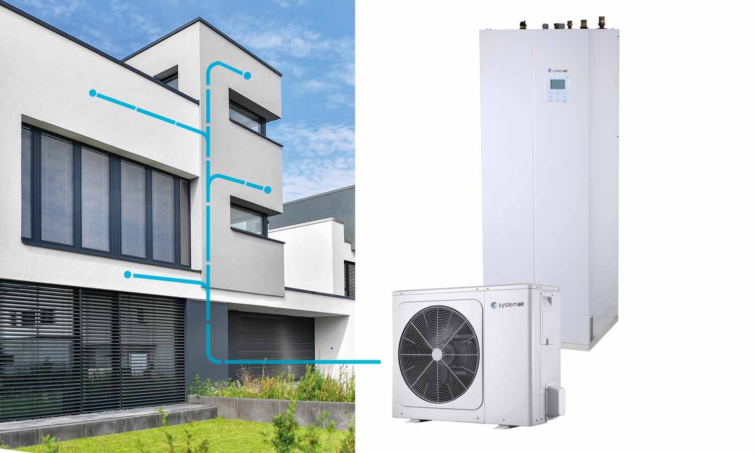 Systemair: Wärmepumpe Syshp Mini Split | Haustec