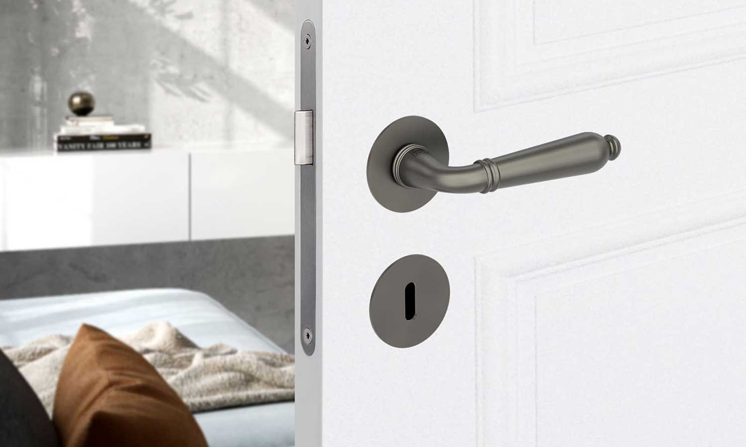 Griffwerk: Minimalistische Türgriffe mit Flachrosetten | Haustec