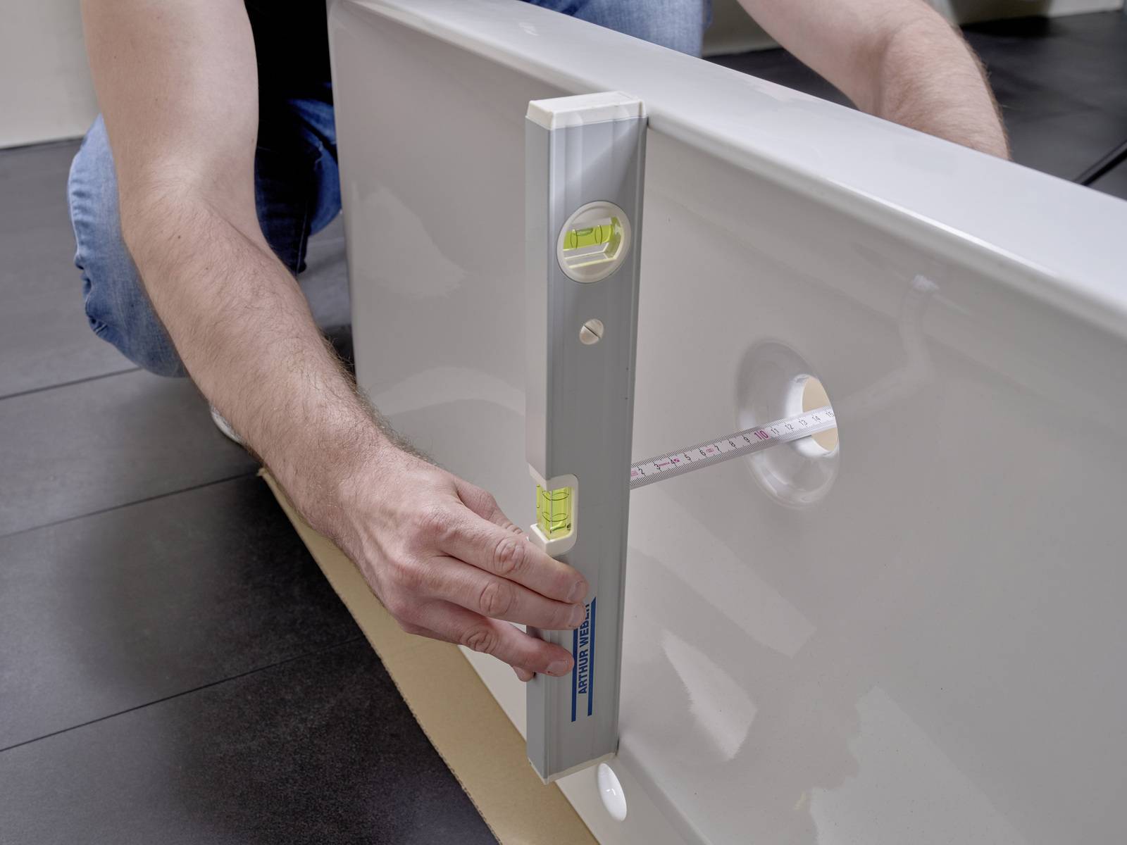 Montageanleitung: Platzsparender Siphon Geberit Clou | Haustec