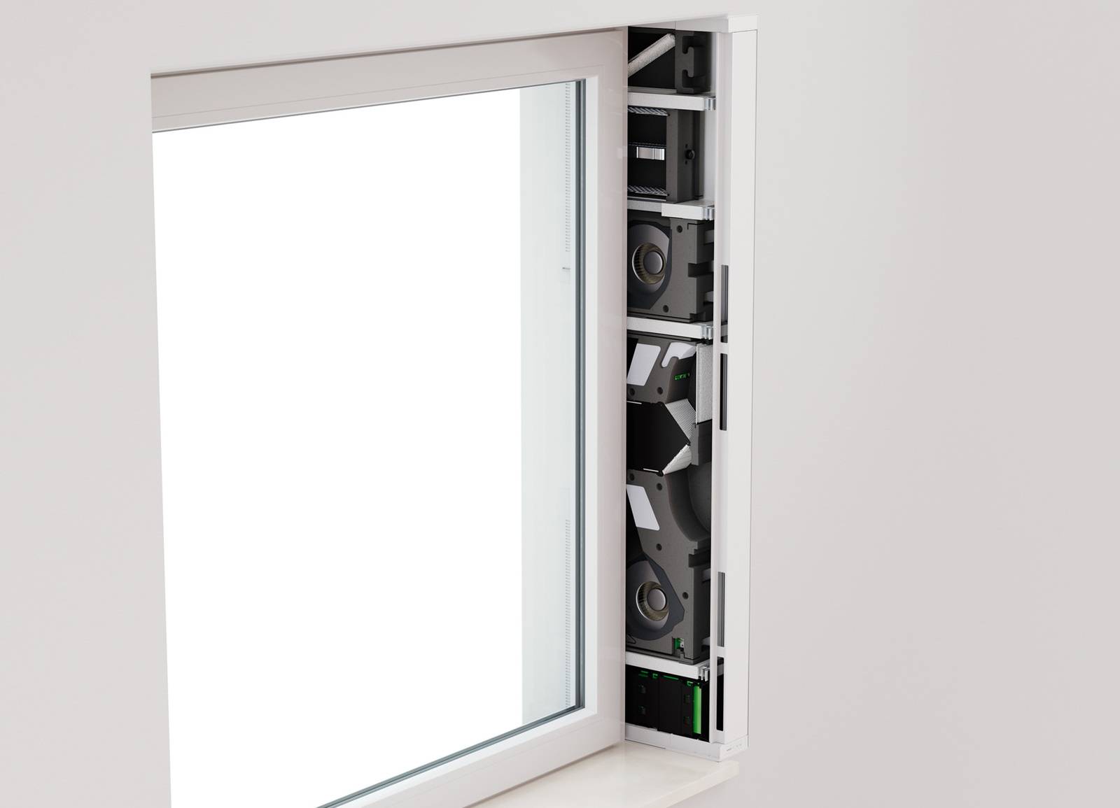 Siegenia Aeromat VT: Dezentrale Lüftung mit Wärmerückgewinnung | Haustec