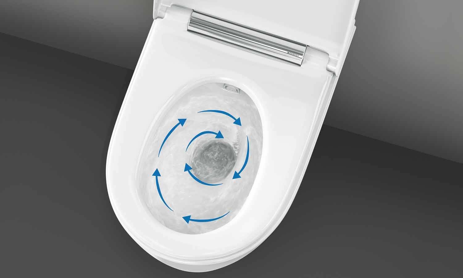 Dusch-WC Geberit AquaClean Sela mit weiß matter Oberfläche | Haustec