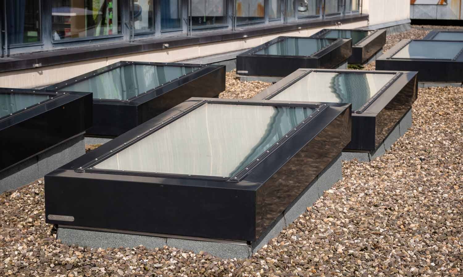 Lamilux Brandschutz-Flachdachfenster Fire Resistance REI 90 | Haustec