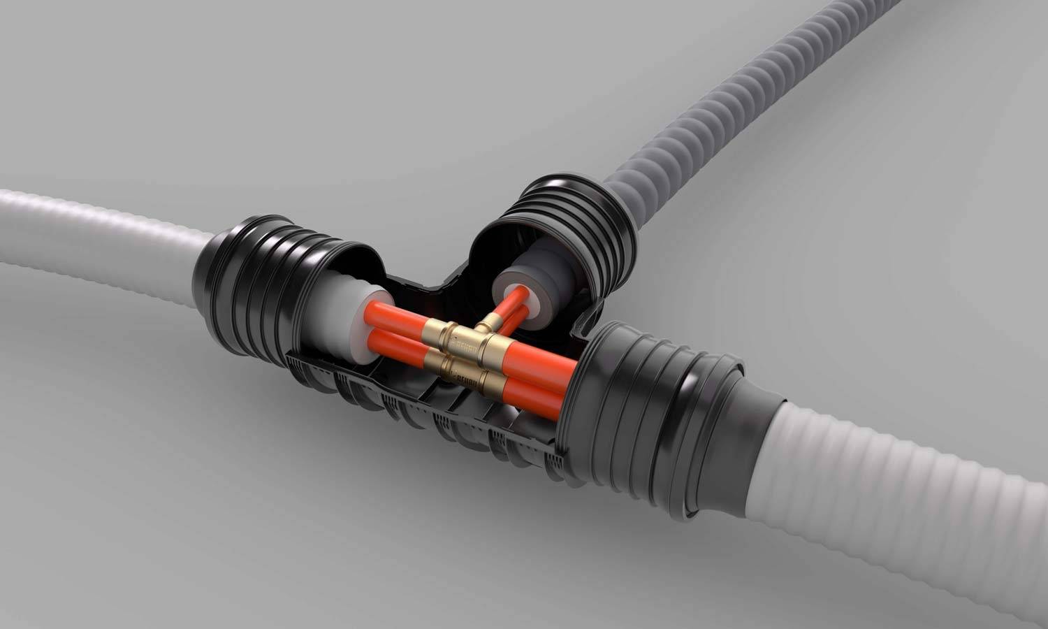 Rehau Clip-Flex-Muffe für Nahwärmenetze | Haustec