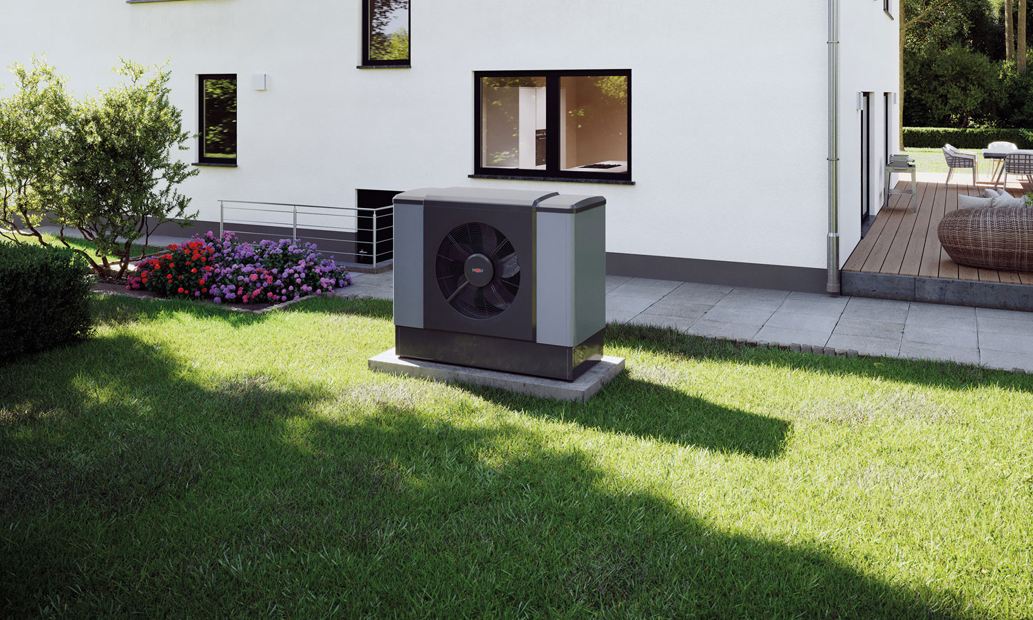 Wolf CHA-16/20: Luft-Wasser-Wärmepumpe als Monoblock mit 16 kW | Haustec
