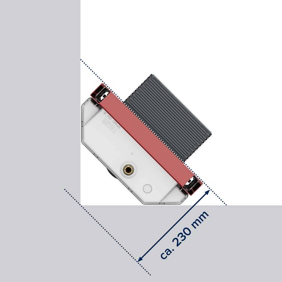 Tece Profil Compact 320: WC-Spülkasten für kleine Bäder | Haustec