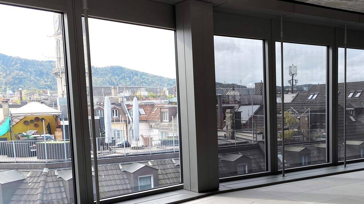 Eyrise s350: 3.300 Quadratmeter Sonnenschutzglas für Züricher ...