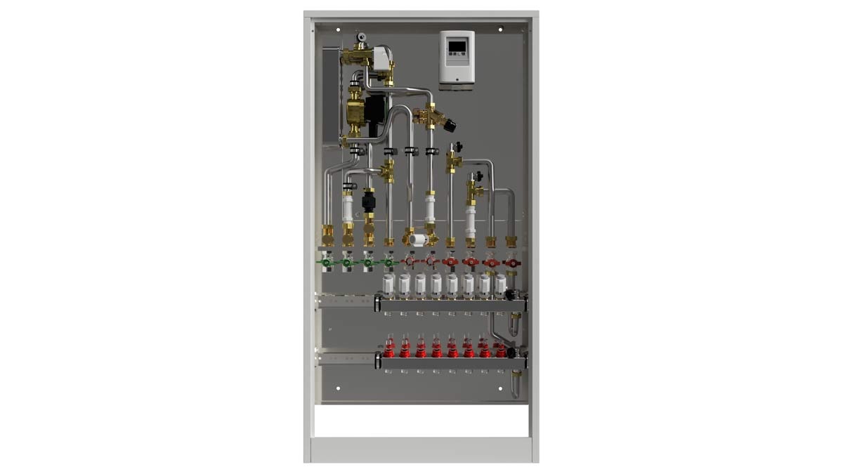 Pewo Therm T Modular: Wohnungsstation mit elektronischer Regelung | Haustec