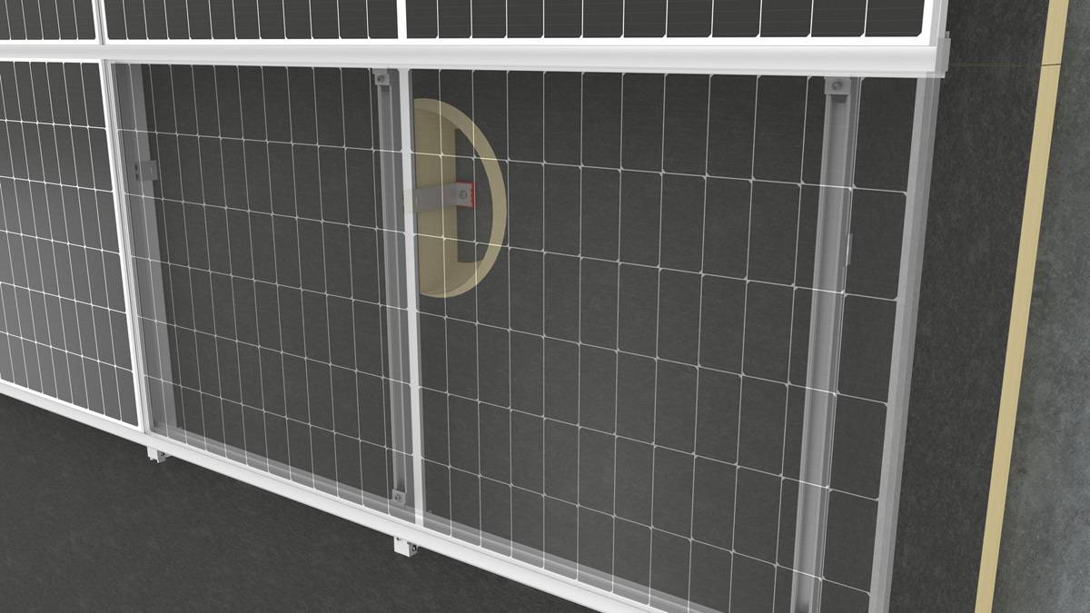 K2 Wall PV: Vertikale Photovoltaik für die Fassade | Haustec