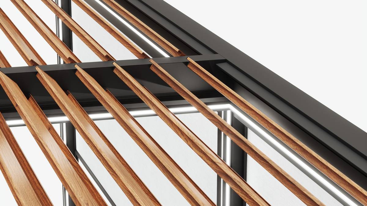 Aluminium-Pergola Skyvi von Aluhaus | Haustec