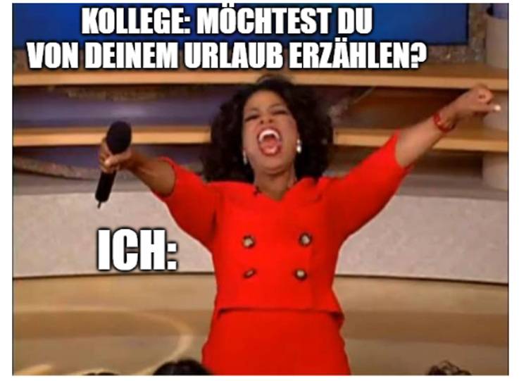 Vom Urlaub zurück zur Arbeit - die besten Memes | Haustec