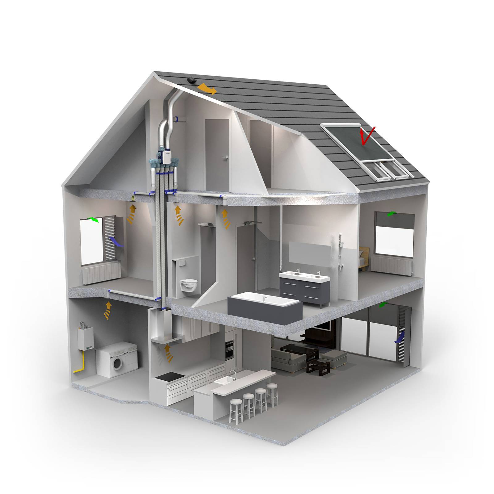 Renson Healthbox 3.0 dokumentiert die Luftqualität | Haustec