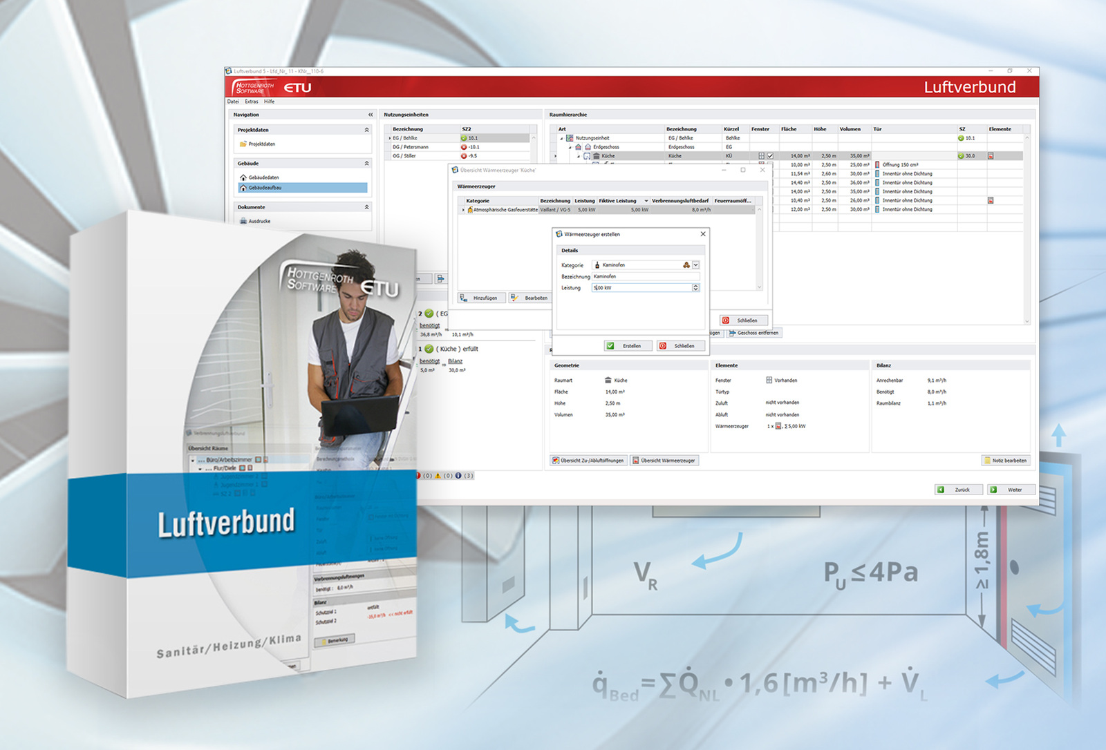DVGW TRGI 2018: Software "Luftverbund" von Hottgenroth | Haustec