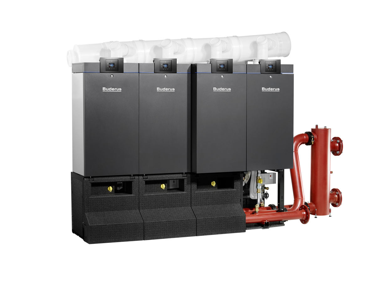Gas-Brennwertgerät Logamax plus GB272 auch mit 125 kW und 150 kW | Haustec