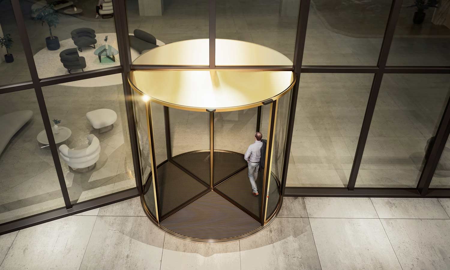 Revo Prime: Karusseltür mit niedriger Kranzhöhe und verbessertem ...