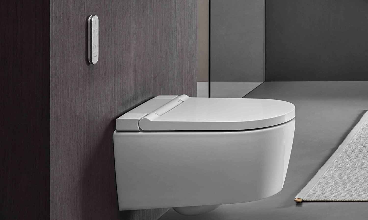 Dusch-WC Geberit AquaClean Sela mit weiß matter Oberfläche | Haustec