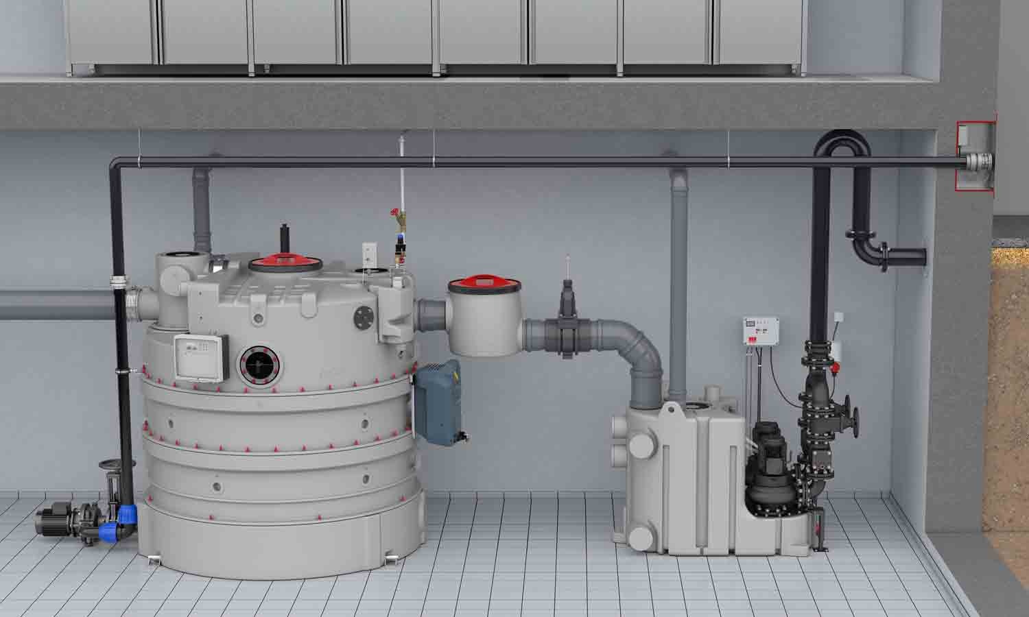 Fettabscheider ACO LipuJet-P-R bietet mehr Flexibilität durch ...