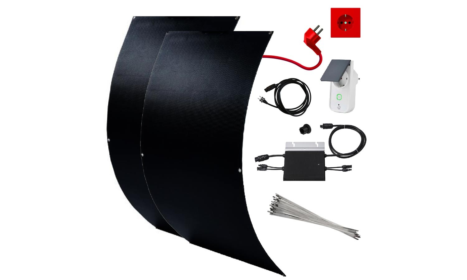 Alpha Flex: Balkonkraftwerk mit flexiblen Modulen | Haustec