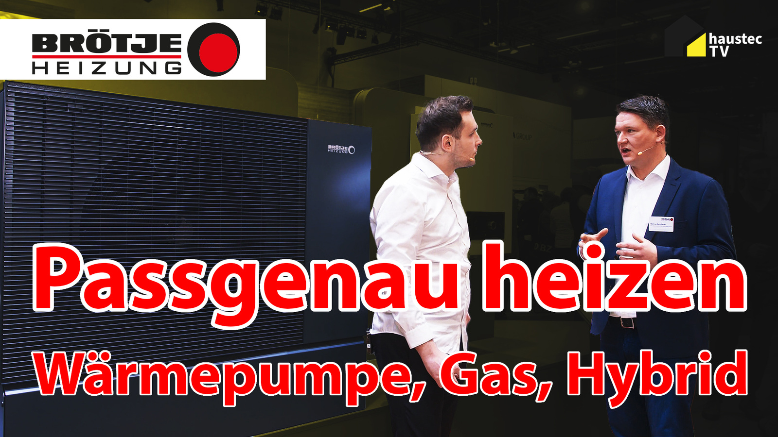 ISH 2023 | Smarte Heizlösungen von Brötje | Haustec