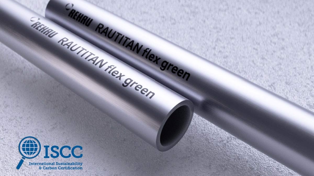 Rehau: Universalrohr Rautitan Flex Green aus nachwachsenden und ...