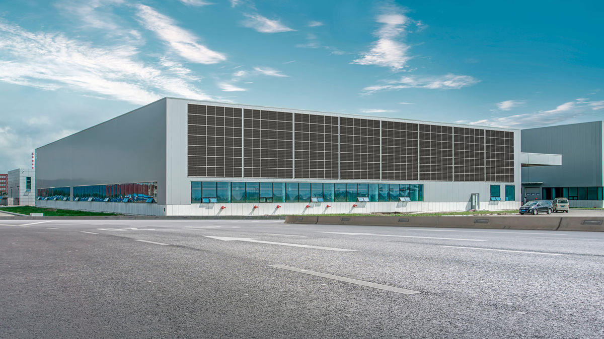 K2 Wall PV: Vertikale Photovoltaik für die Fassade | Haustec