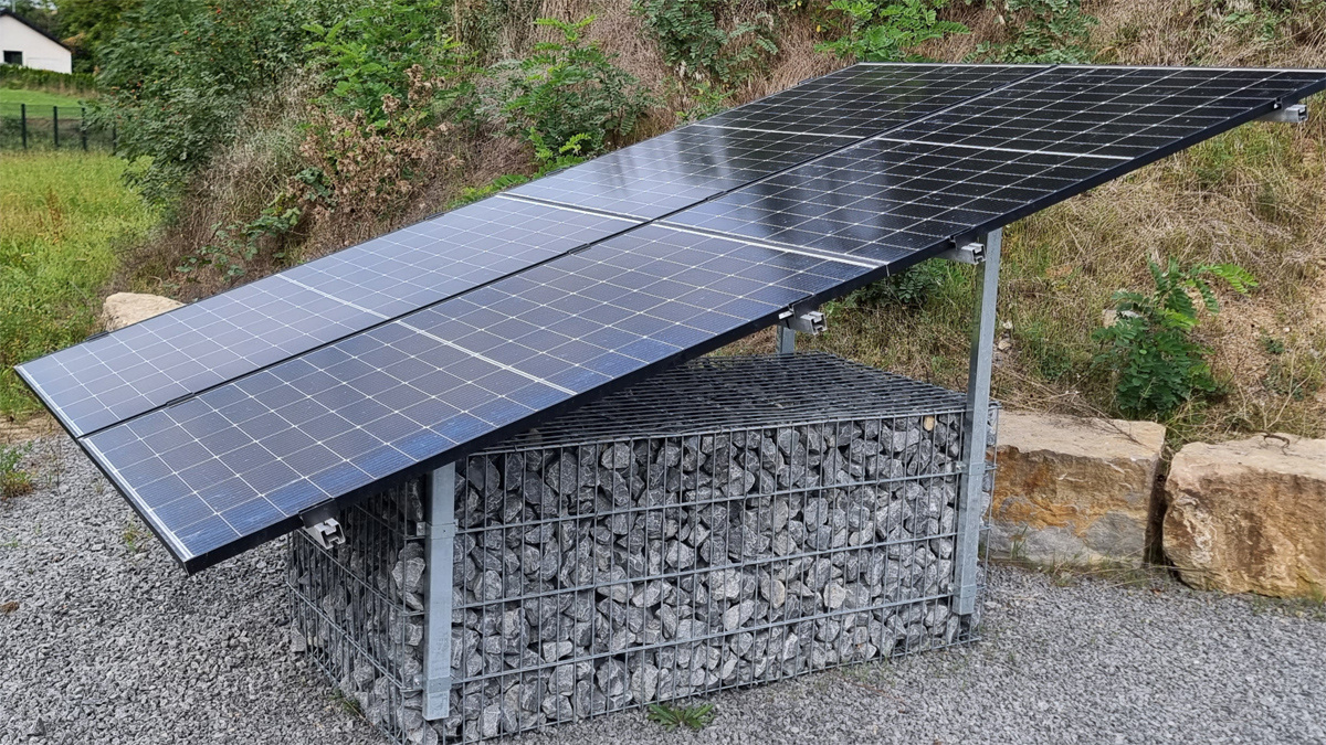 Venturama Solar: PV-Unterkonstruktion für Gärten und schwieriges ...