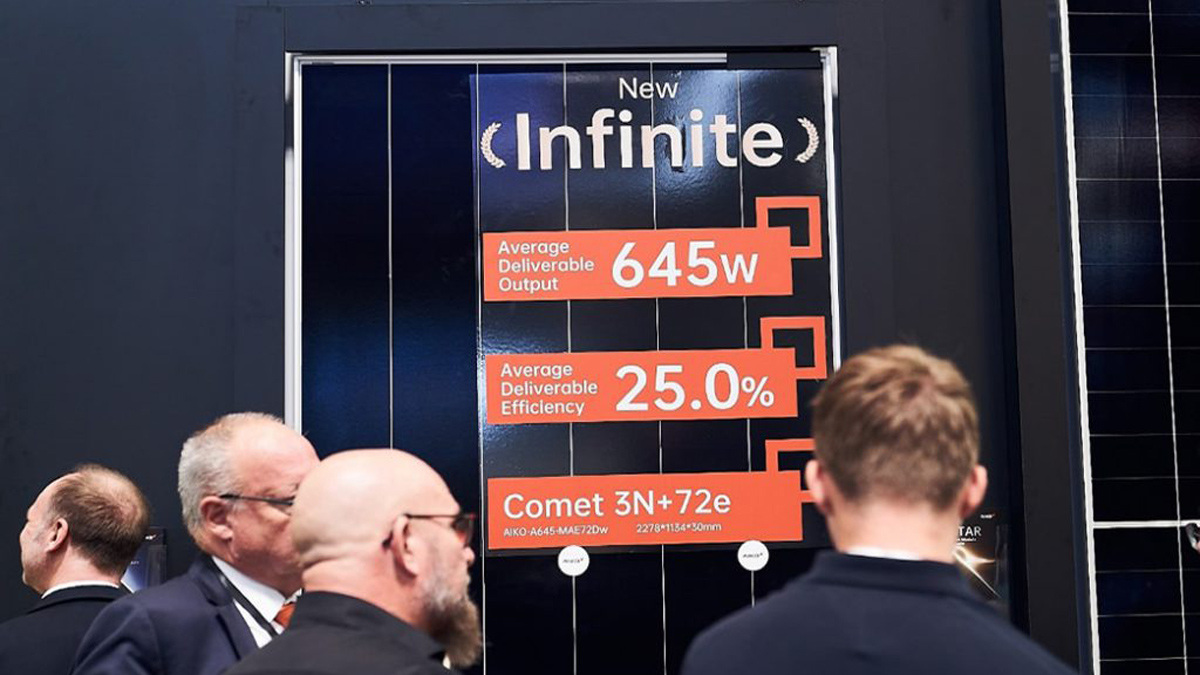 Aiko ABC Infinite: Solarmodule mit 25 Prozent Wirkungsgrad | Haustec
