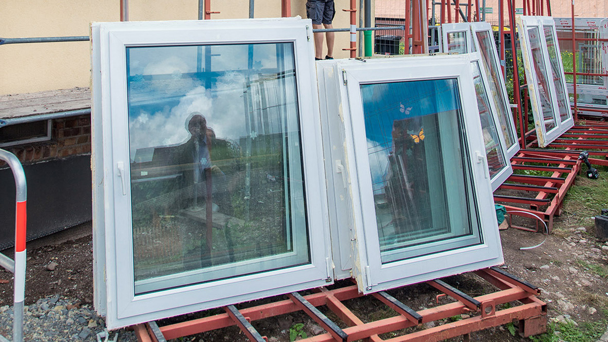 TMP Fenster + Türen: Sanierungsprojekt mit Fensterrecycling | Haustec